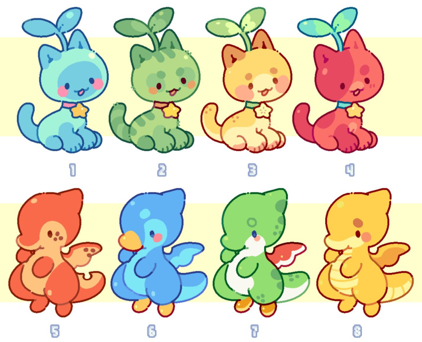 Safebooru - aisha (neopets) animal focus border chibi chibi only collar ...