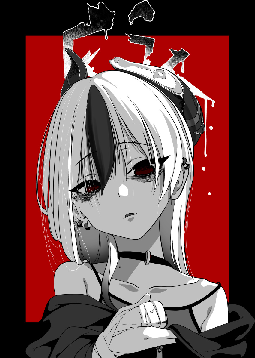 Safebooru 1girl Absurdres Bags Under Eyes Bandaged Hand Bandages Bare 4127