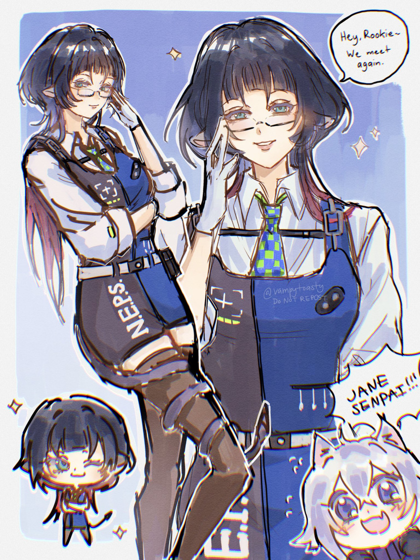 Safebooru - 1boy 1girl alternate costume animal ears black hair cat boy ...