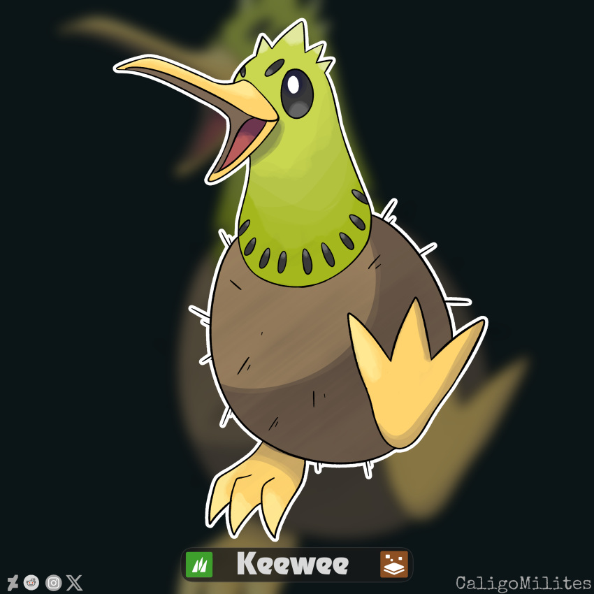 Safebooru - absurdres artist name beak blurry blurry background ...