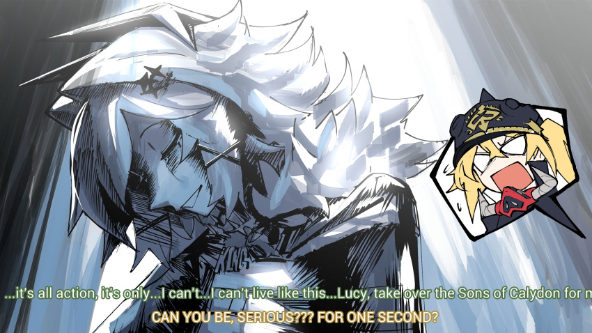 Safebooru - 2girls ashita no joe black helmet blank eyes blonde hair ...