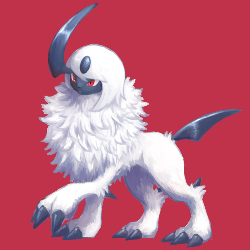 Safebooru - 7 0 3 :o absol animal focus claws forehead jewel highres ...