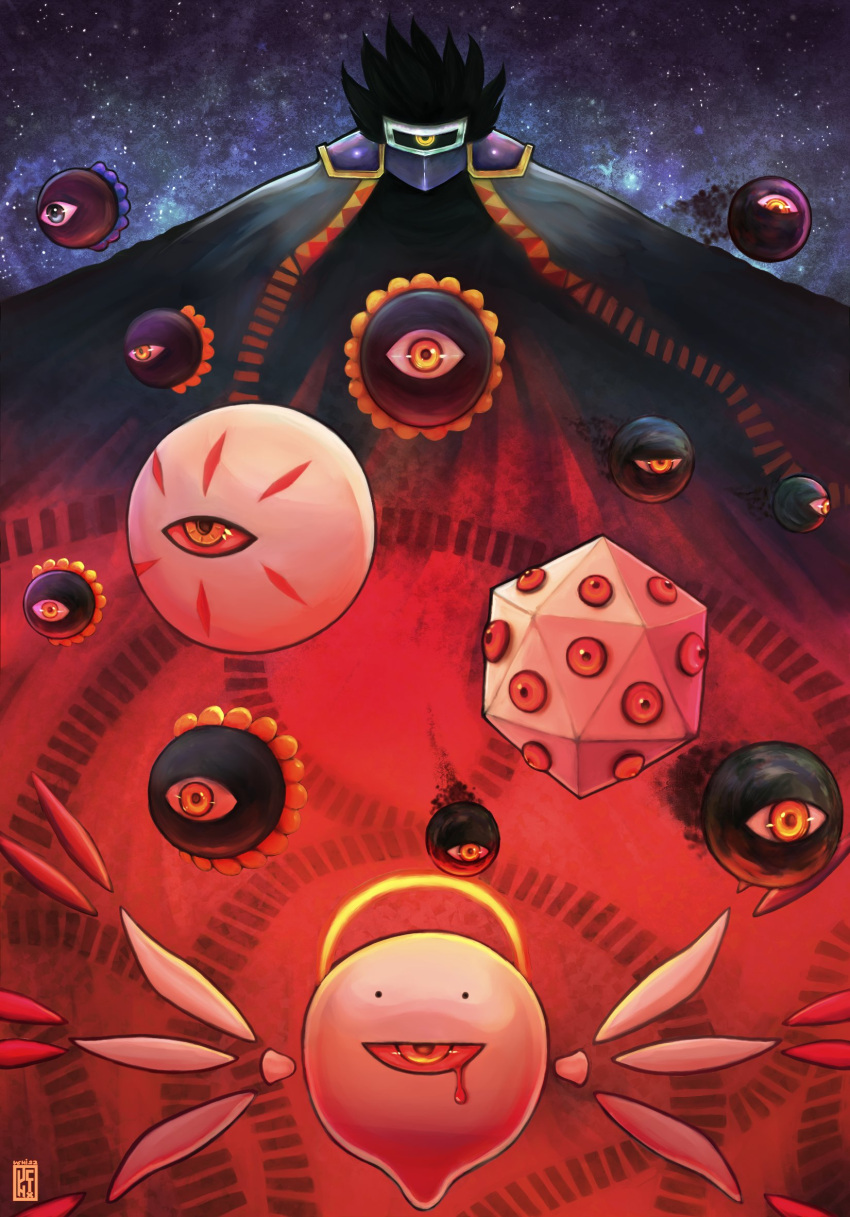 Safebooru - armor blood blood from eyes blue eyes colored sclera dark ...