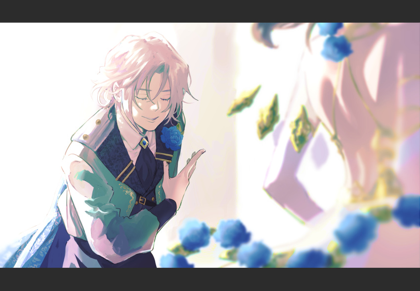 Safebooru - 1boy 1girl aerith gainsborough aerith gainsborough (prism dress) ascot black ascot ...