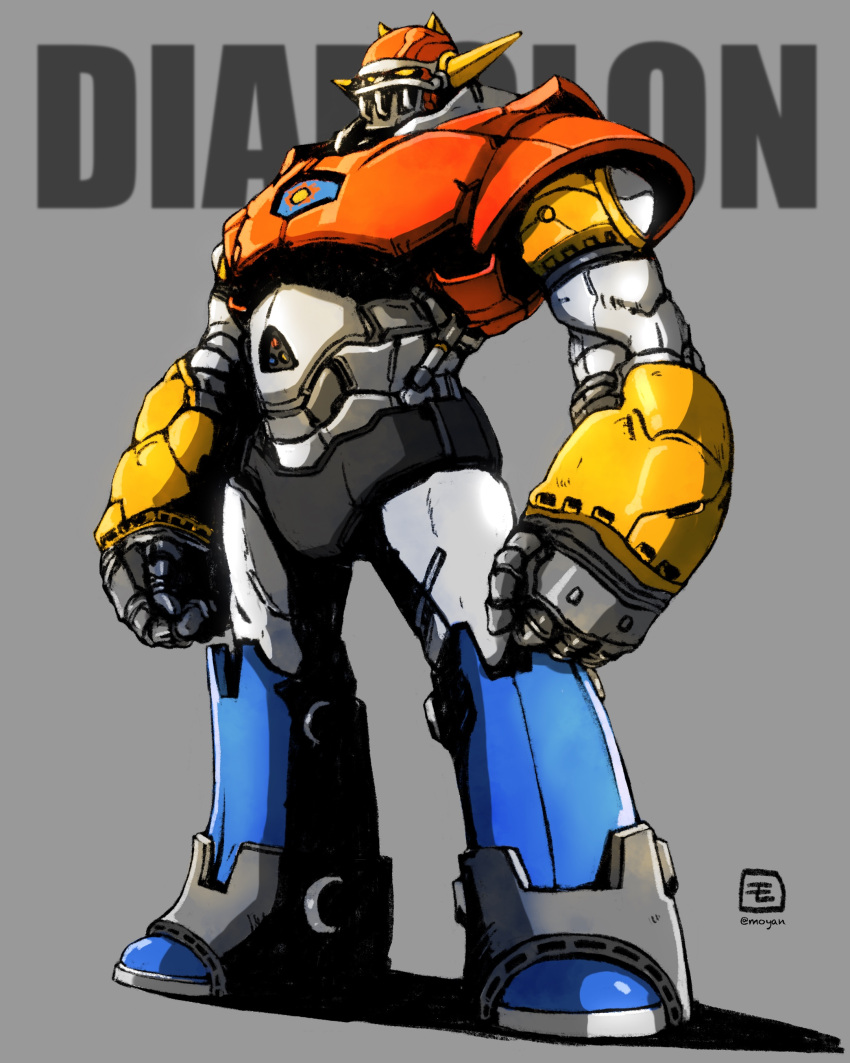 Safebooru - absurdres character name clenched hands diapolon full body ...