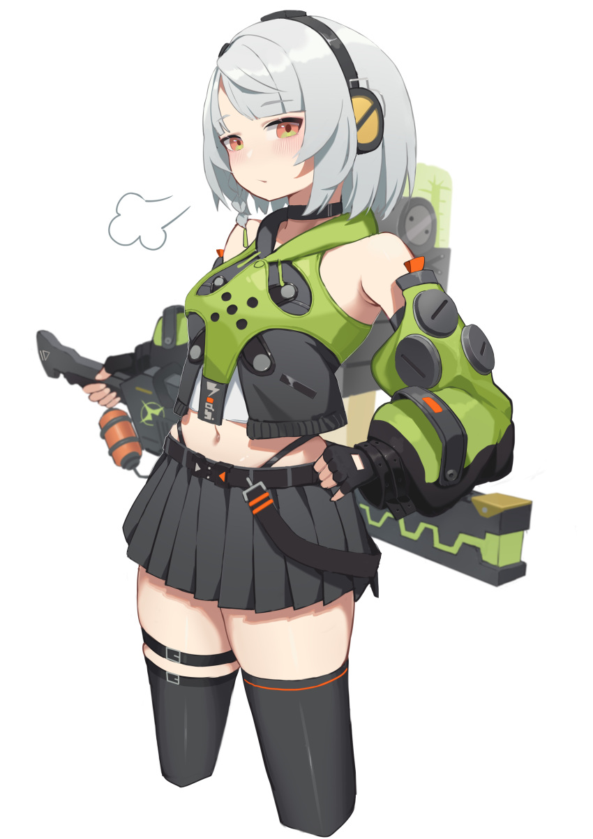 Safebooru - 1girl =3 absurdres anby demara bangs black choker black gloves black legwear black ...