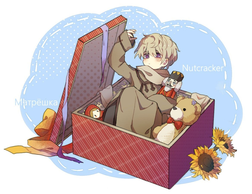 Safebooru - 1boy aged down axis powers hetalia box bright pupils brown coat chinese commentary ...
