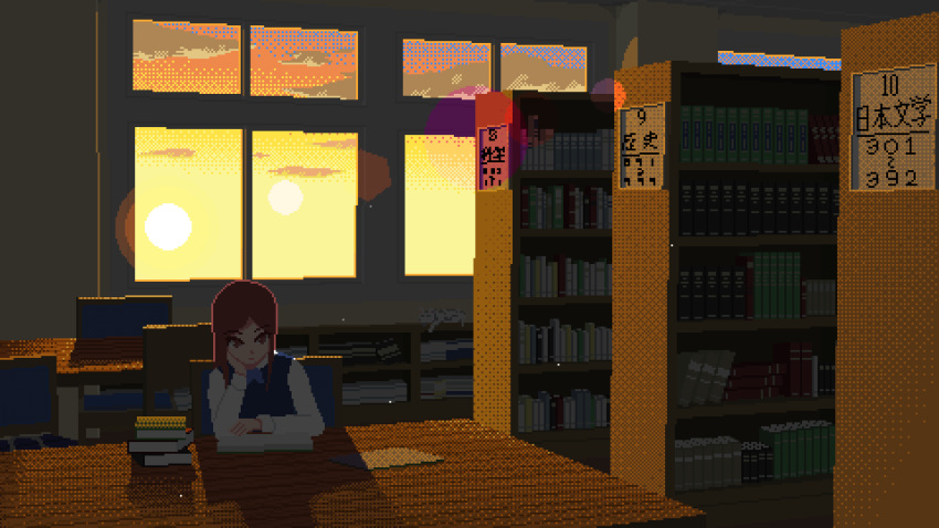 Safebooru - 1girl animal animated animated gif backlighting blinking ...