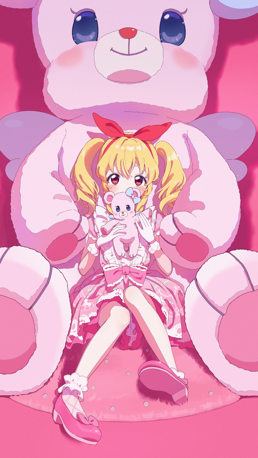 Safebooru - 1girl absurdres aged down aikatsu! aikatsu! (series) angely bear (aikatsu) bare legs ...