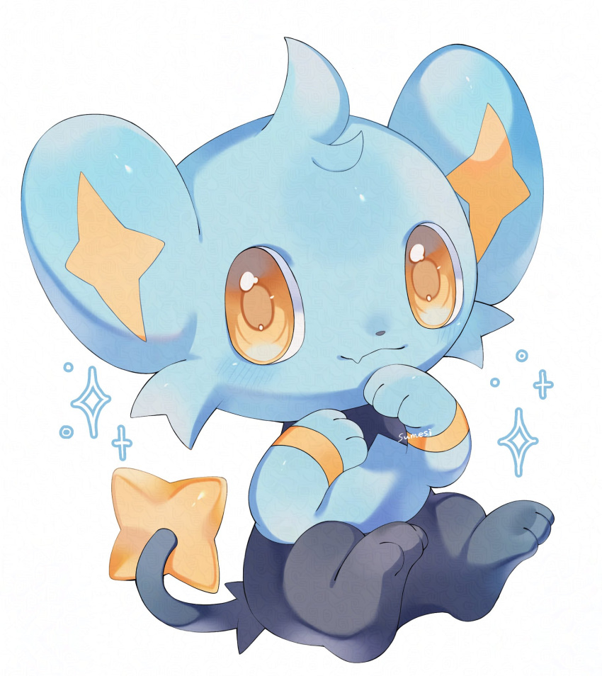 Safebooru - black fur blue fur closed mouth commentary dot nose fang ...