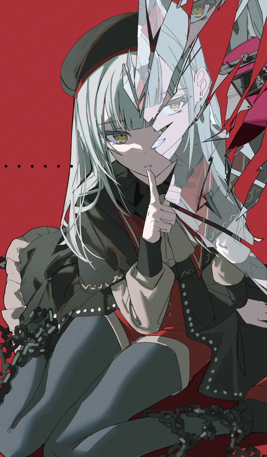 Safebooru - 1girl absurdres ascot bang dream! bang dream! it's mygo!!!!! black coat black hat ...