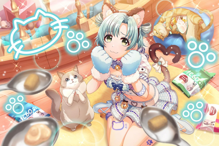 Safebooru - blue eyes blue hair d4dj dress hanamaki towa short hair | 5724631