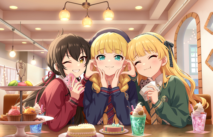 Safebooru - blonde hair dress green eyes idolmaster million live ...