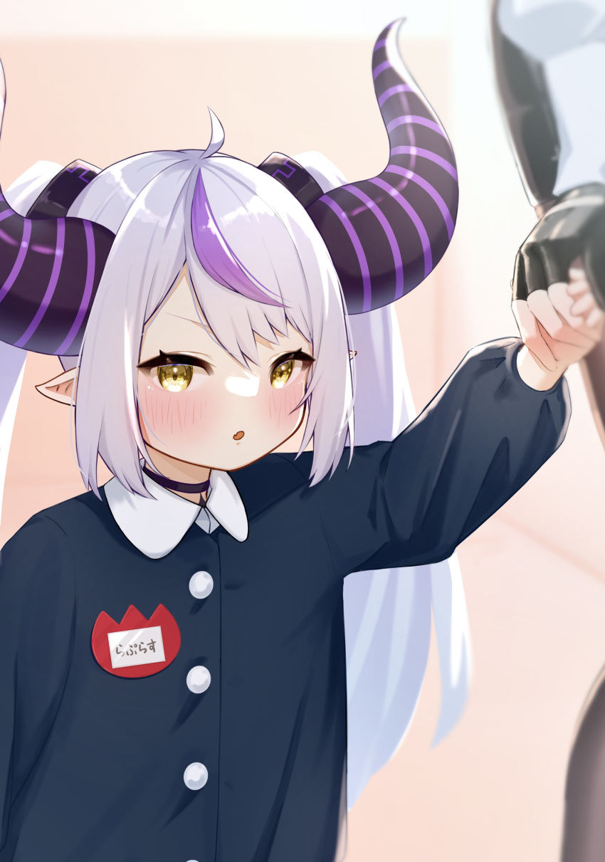 Safebooru - 2girls absurdres aged down ahoge ai (u e o o) alternate costume black choker black ...