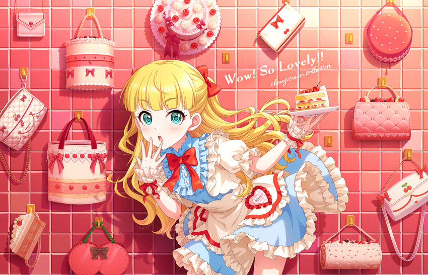 Safebooru - blonde hair dress green eyes idolmaster million live ...