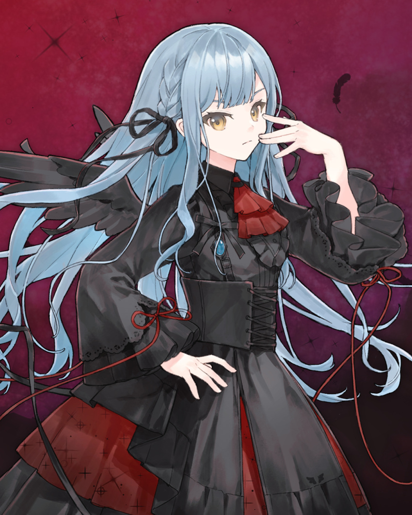 Safebooru - 1girl ave mujica (bang dream!) bang dream! bang dream! it's mygo!!!!! bird wings ...