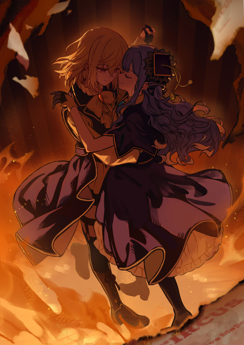 Safebooru - 2girls absurdres arm behind another's back ascot bang dream! bang dream! it's mygo ...