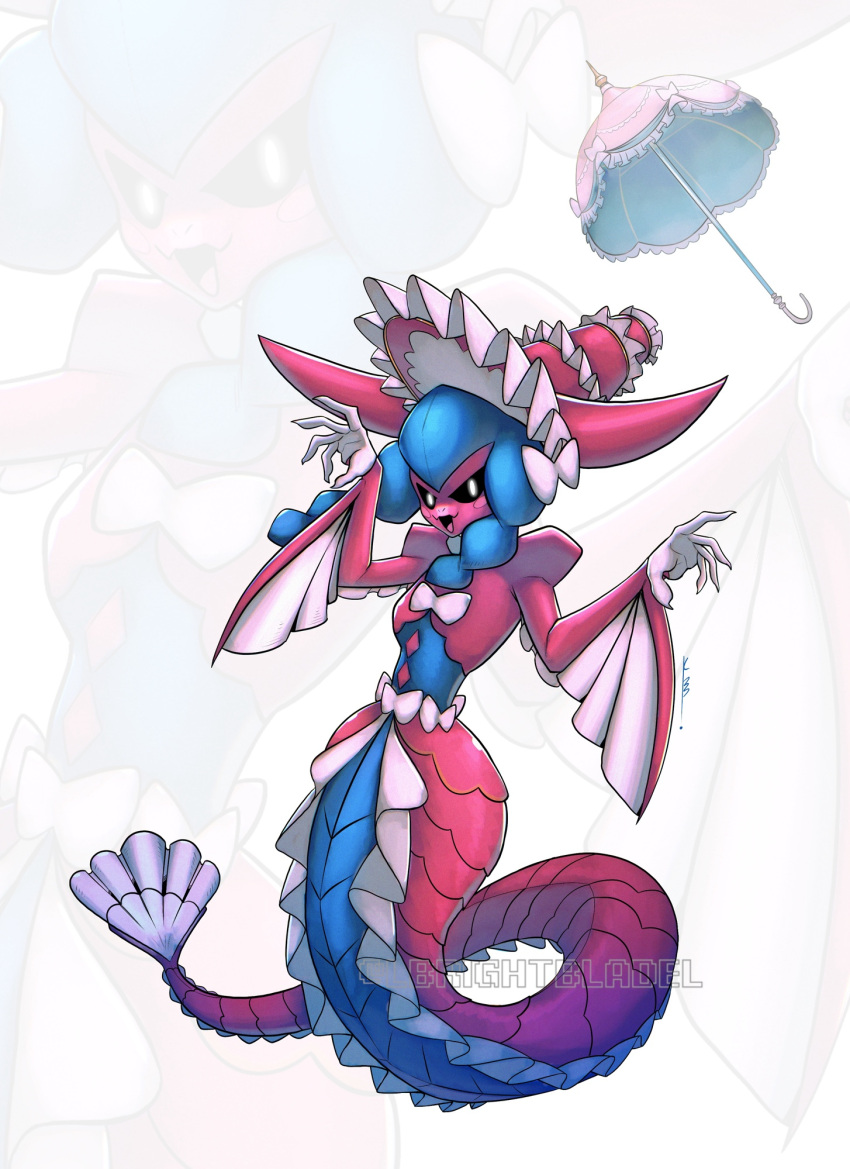 Safebooru - black sclera blue hair colored sclera digimon digimon ...