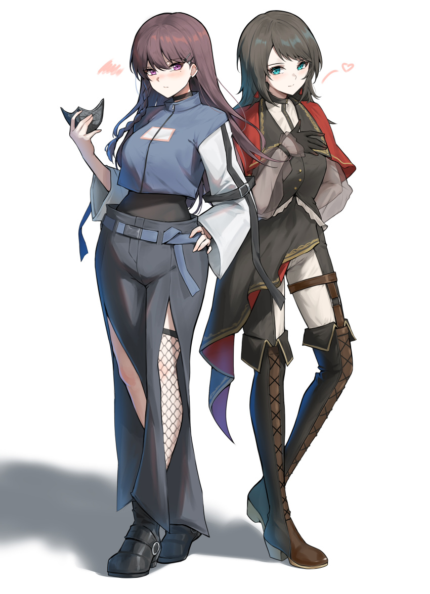 Safebooru - 2girls absurdres bang dream! bang dream! it's mygo!!!!! black boots black choker ...