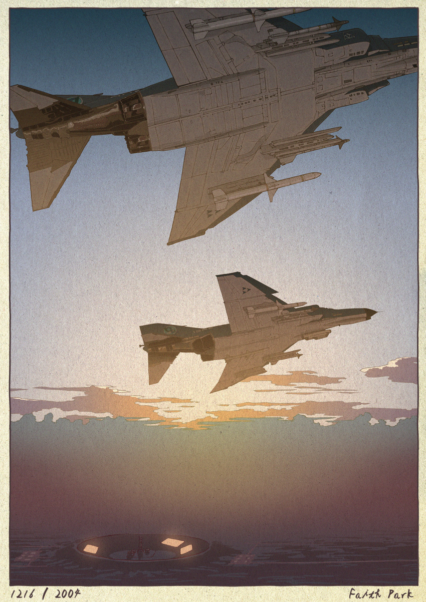 Safebooru - ace combat ace combat 04 aim-9 sidewinder aircraft airplane border commentary ...