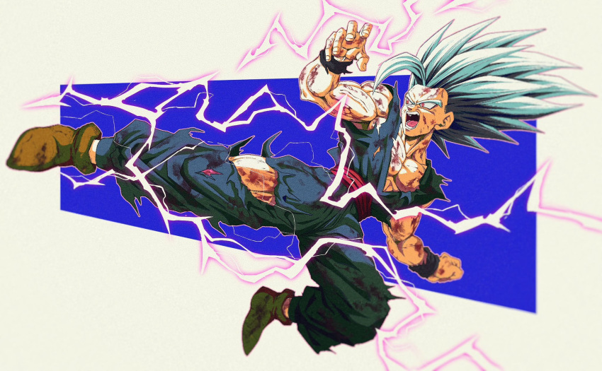 Safebooru - 1boy bure (fantasticyouth7) dougi dragon ball dragon ball ...