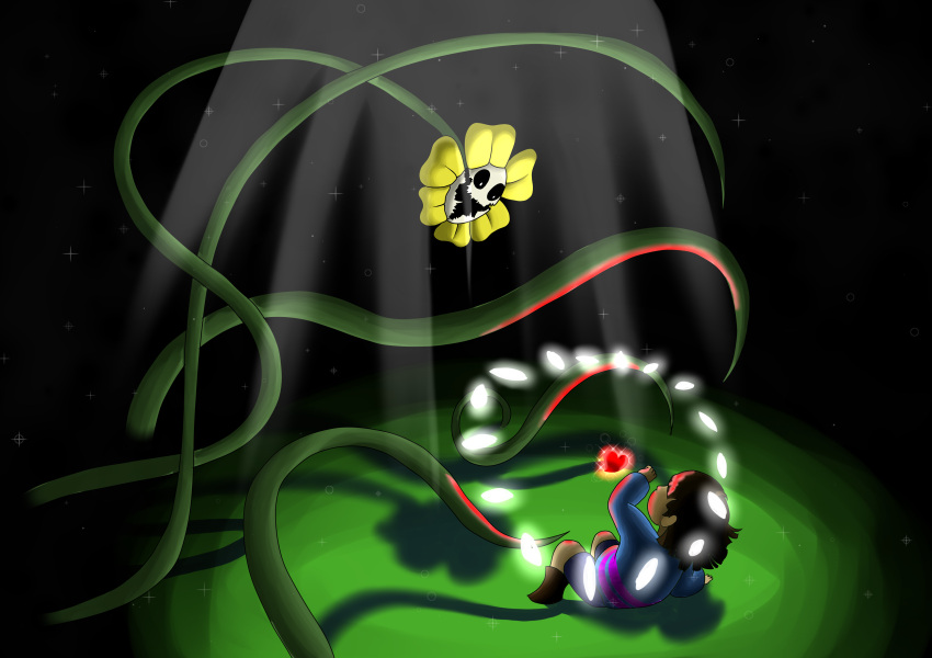 Safebooru - 1boy 1other 2023 2d absurdres ambiguous gender attack black ...