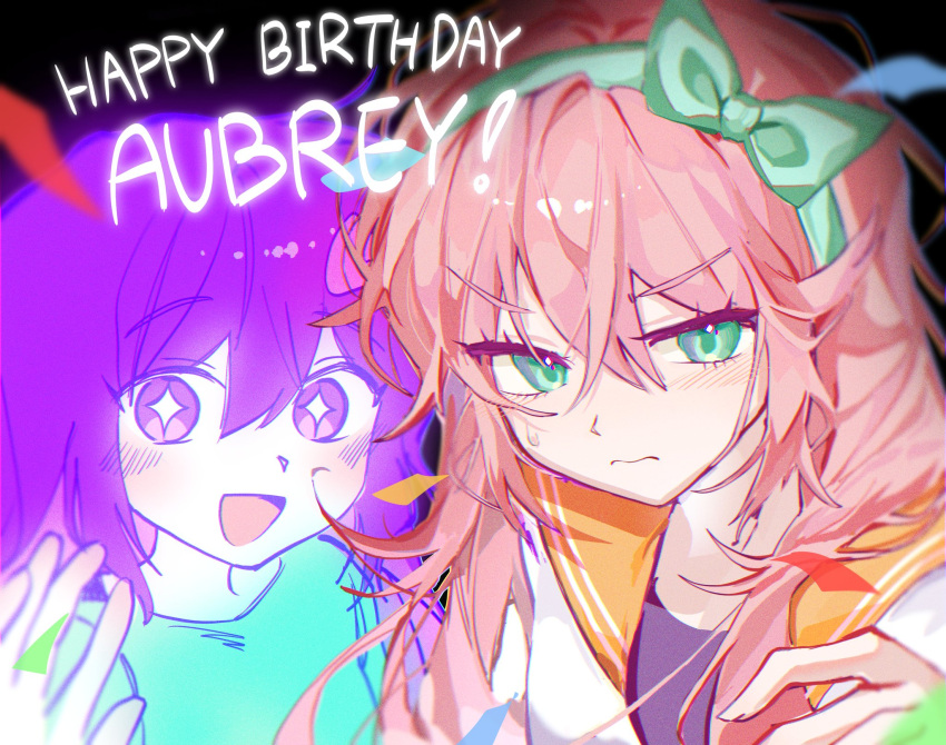 Safebooru - + + 2girls aubrey (faraway) (omori) aubrey (headspace ...