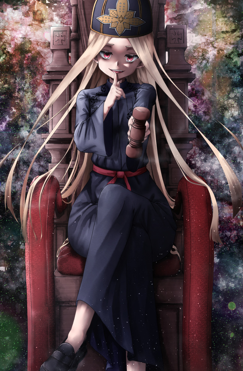 Safebooru - 1girl abigail williams (fate) absurdres blonde hair commentary request dress fate ...