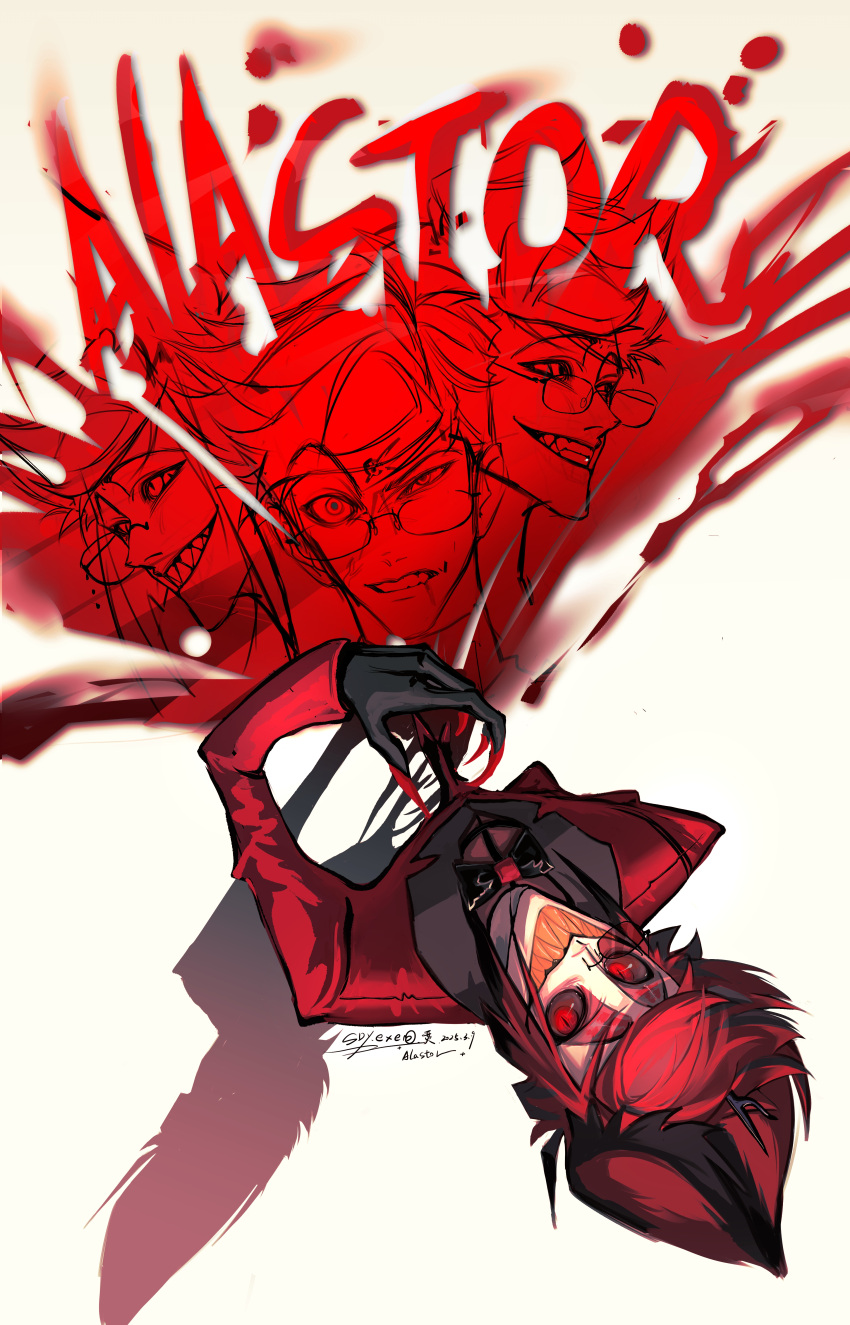 Safebooru - 1boy absurdres alastor (hazbin hotel) alastor (human ...