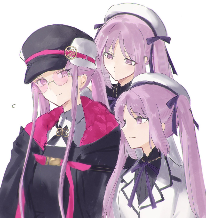 Safebooru - 3girls black jacket black ribbon euryale (fate) fate/grand ...