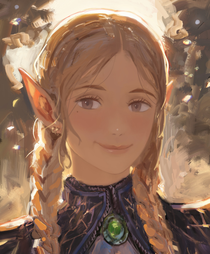 Safebooru - 1girl absurdres backlighting blonde hair braid commentary ...