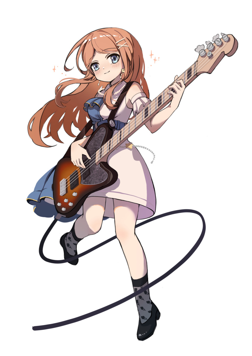 Safebooru - 1girl absurdres bang dream! bang dream! it's mygo!!!!! bass guitar belt black skirt ...