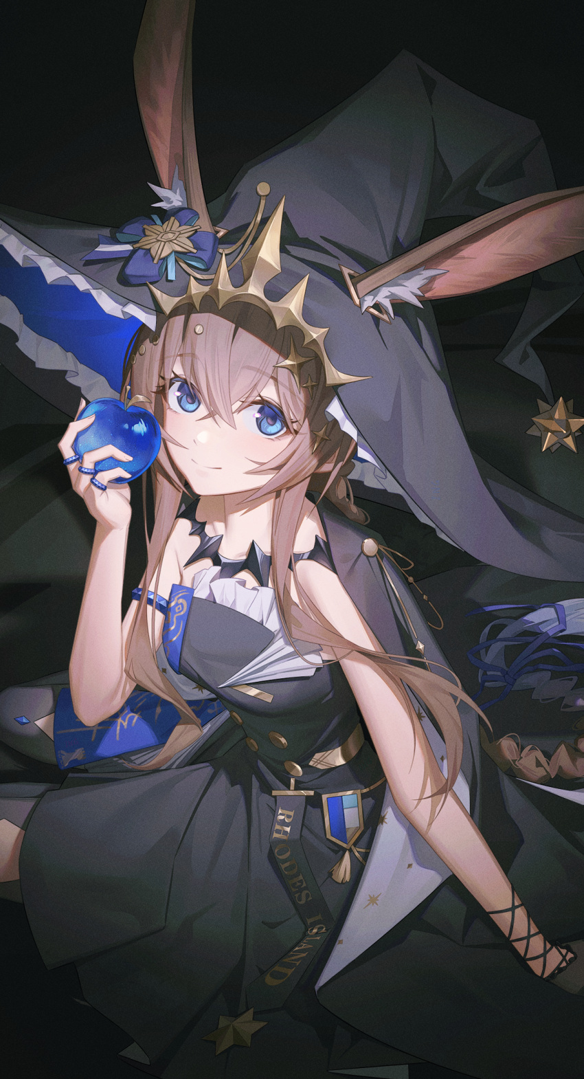 Safebooru - 1girl ambience synesthesia amiya (arknights) amiya (medic) (arknights) amiya (medic ...