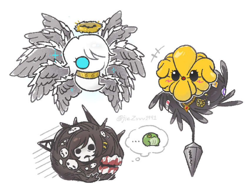 Safebooru - blue eyes brown hair don quixote (project moon) faust ...