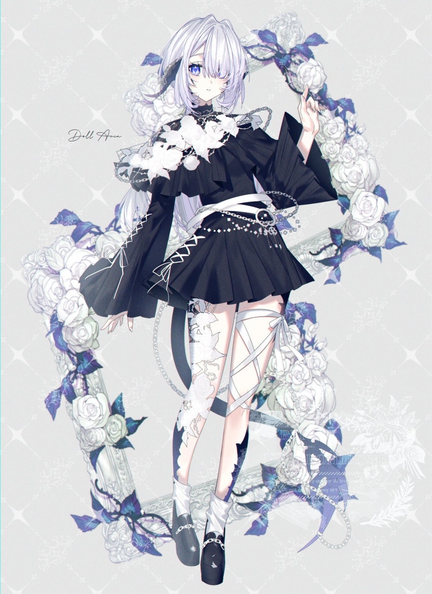 Safebooru - 1girl au ra black dress dragon girl dragon horns dragon tail dress final fantasy ...