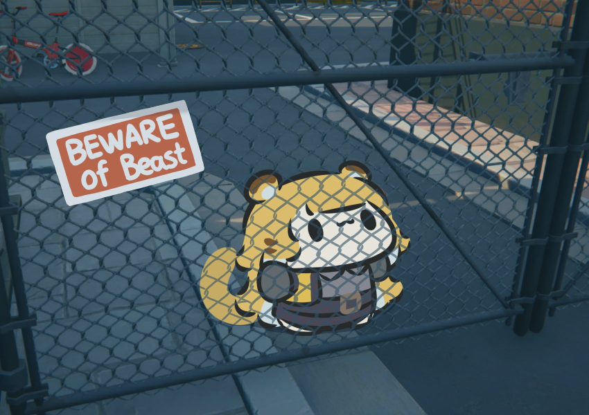 Safebooru - 1girl :3 animal ear fluff animal ears chibi chibi only ...