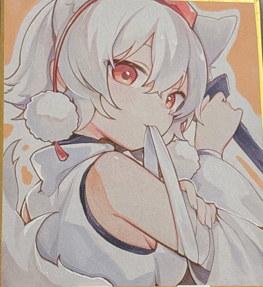 Safebooru - 1girl animal ears applying bandages bandaged arm bandages ...