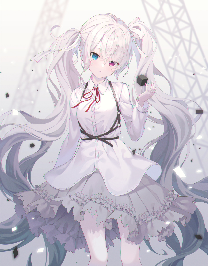 Safebooru - 1girl 25-ji night code de. (project sekai) absurdres bangs bare legs belt black belt ...