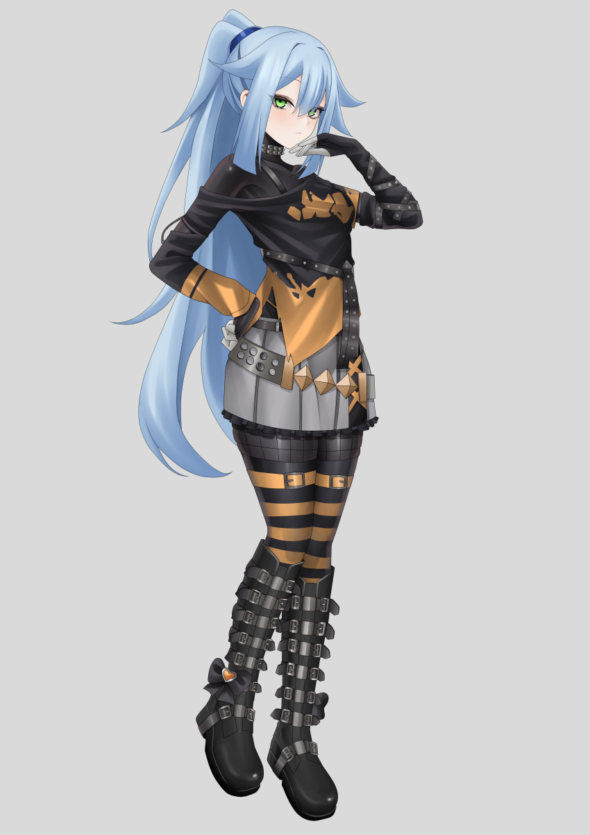 Safebooru - 1girl absurdres alternate costume arm strap ashe (mega man ...