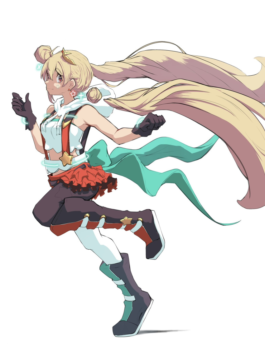 Safebooru - 1girl ahoge asymmetrical footwear asymmetrical legwear ...