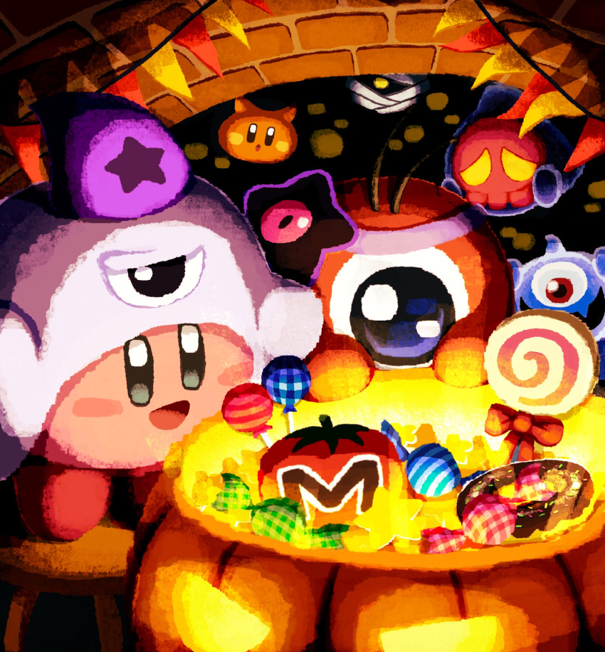 Safebooru - :d aruco co blue eyes blush stickers candy character request commentary request food ...