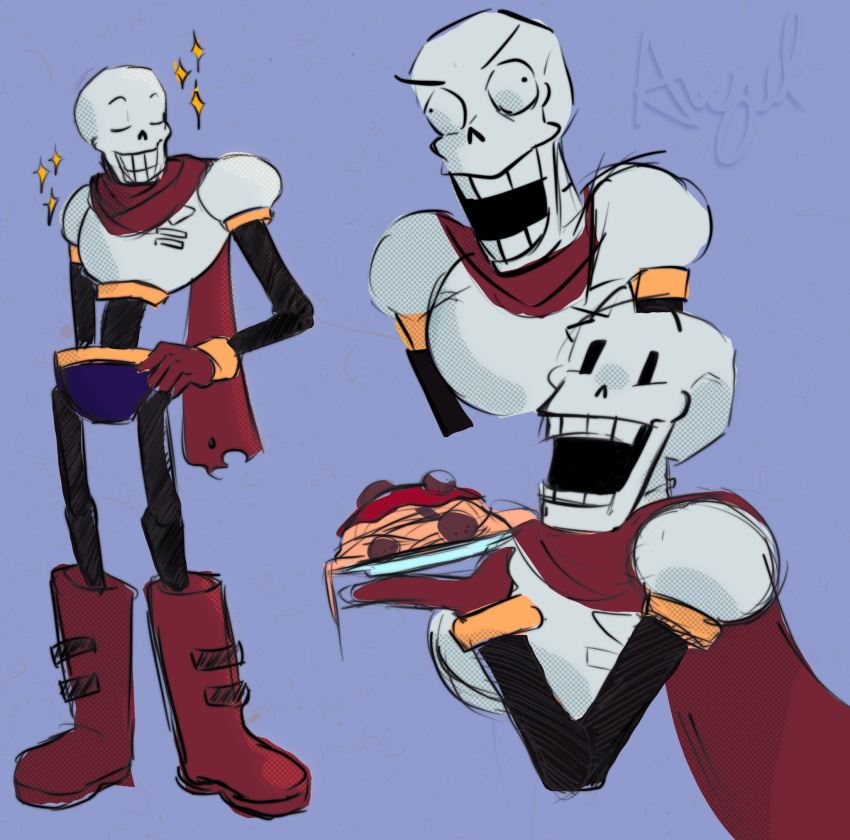 Safebooru - 1boy 2025 2d angel78004 armor artist name blue shorts boots ...