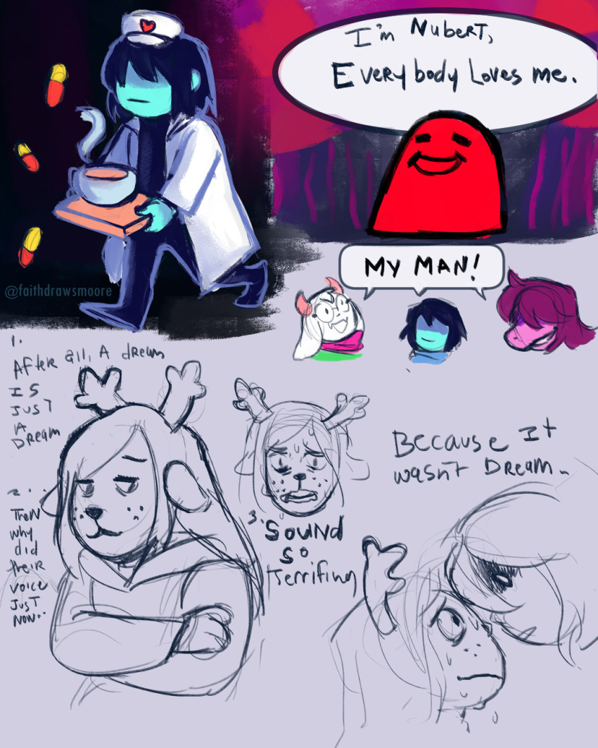 Safebooru - 1girl 1other 2021 2boys 2d ambiguous gender animal ears ...