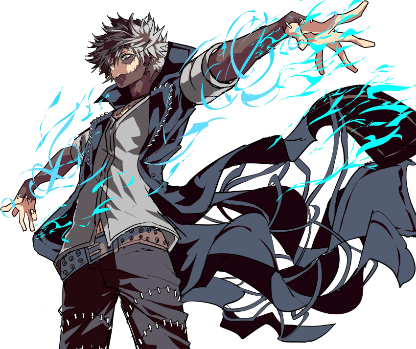 Safebooru - 1boy absurdres belt black coat boku no hero academia coat ...