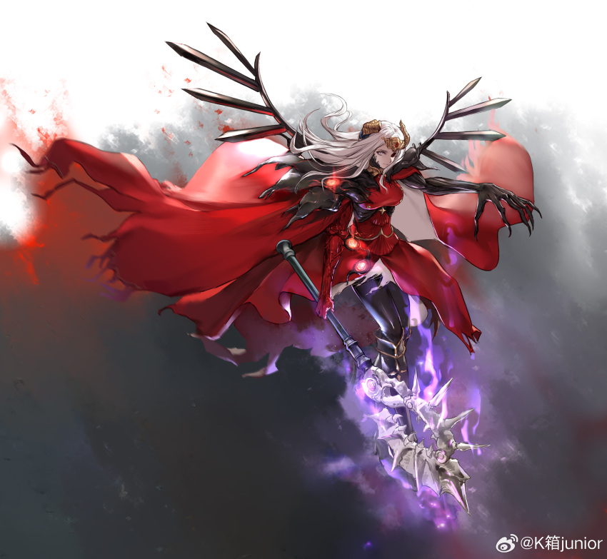 Safebooru - 1girl absurdres axe breasts bug dress edelgard von hresvelg ...