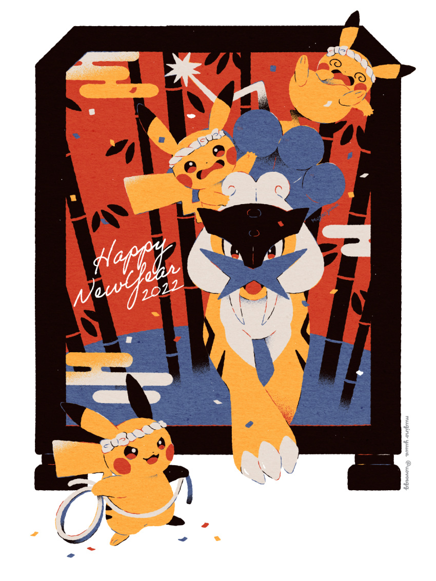 Safebooru - @ @ bamboo bamboo forest border bright pupils claws ...