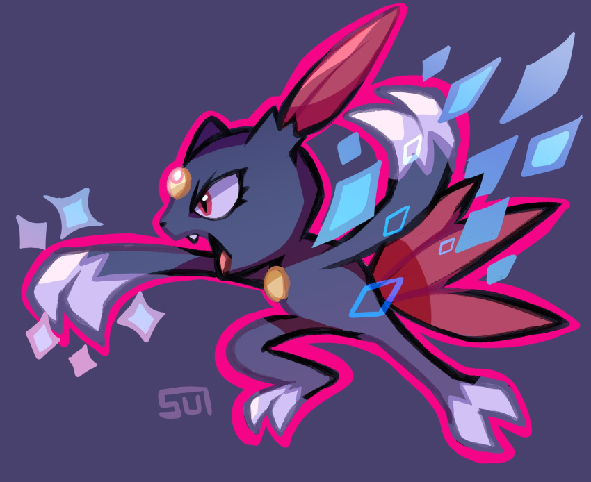 Safebooru - from side highres no humans open mouth outline pink outline ...