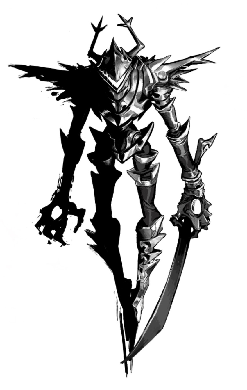 Safebooru - 1other armor breastplate deltarune facing viewer full armor ...