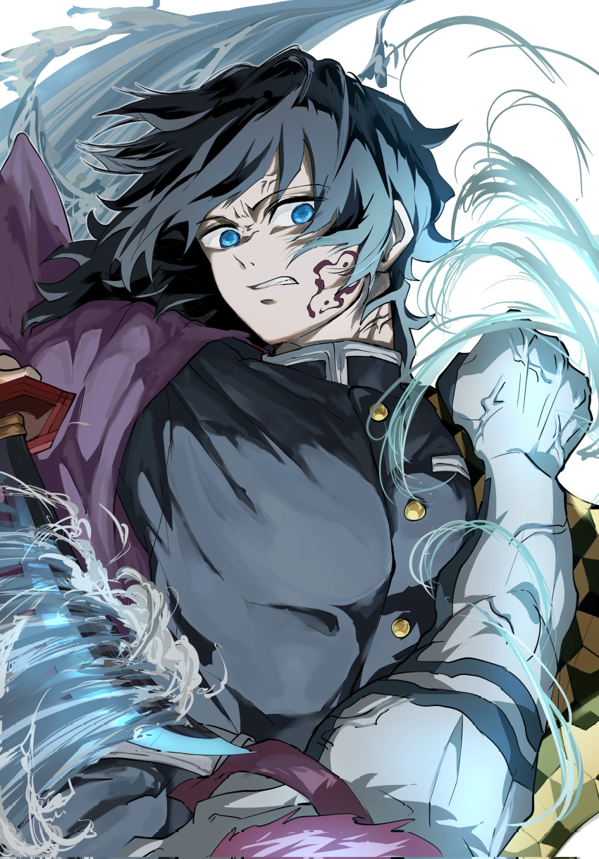 Safebooru 2boys Absurdres Akaza Kimetsu No Yaiba Battle Black 2751