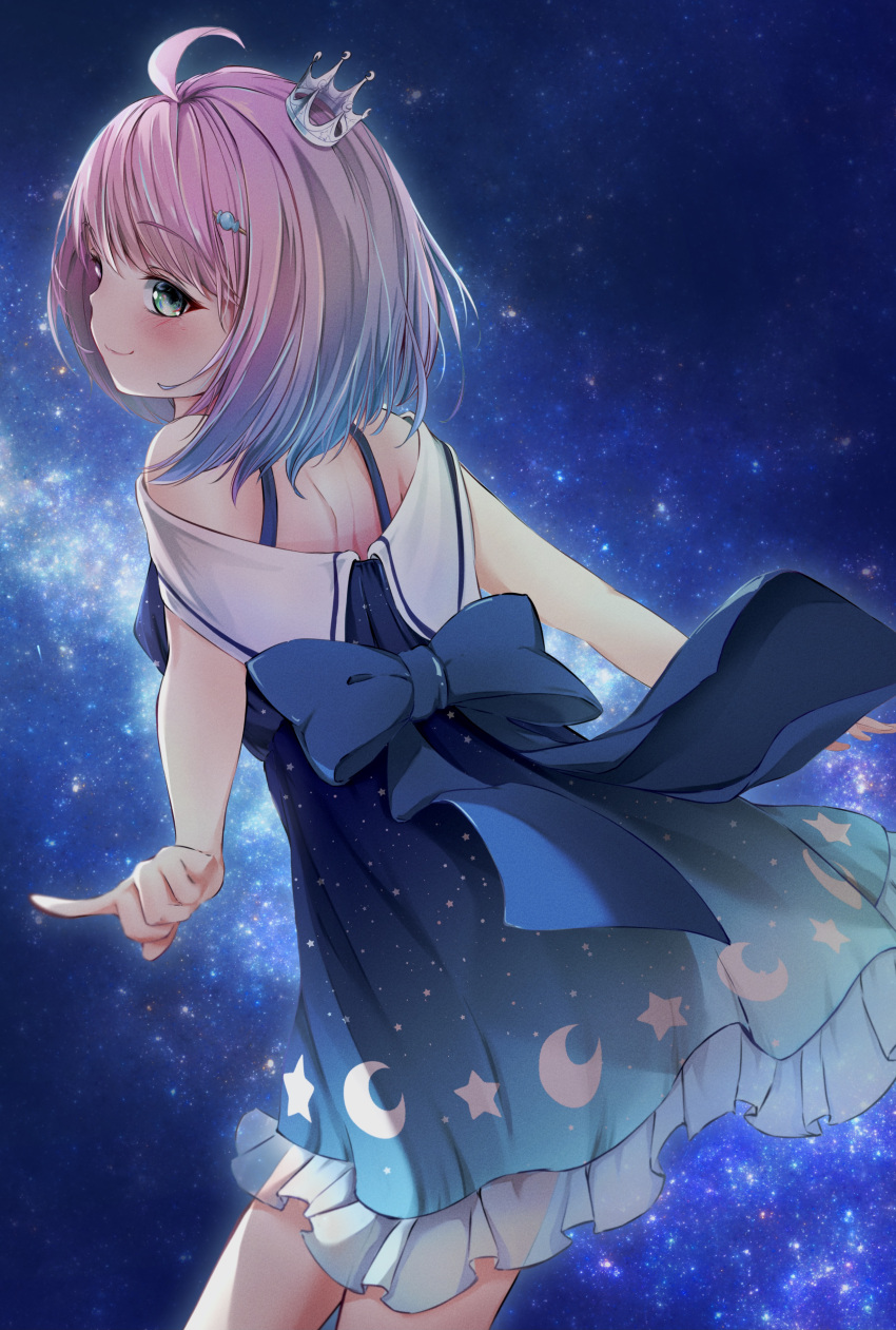 Safebooru - 1girl absurdres crown dress highres himemori luna hololive ...